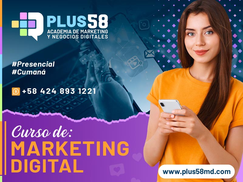 Curso: Estrategias de Marketing Digital en Instagram en Cumaná - Plus58: Academia de Marketing y ...